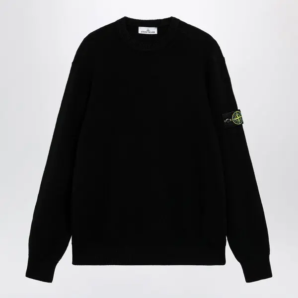 Stone Island Wool Crewneck Sweater