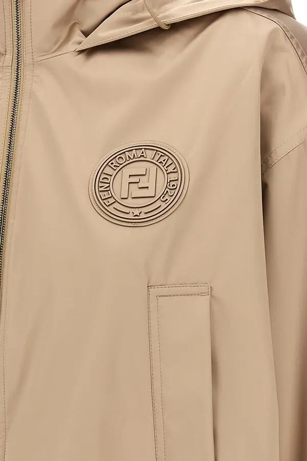 Fendi Stamp 1925 Anorak - Brown