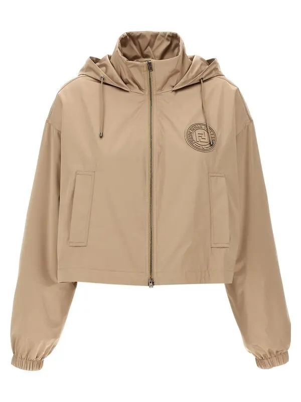 Fendi Stamp 1925 Anorak - Brown