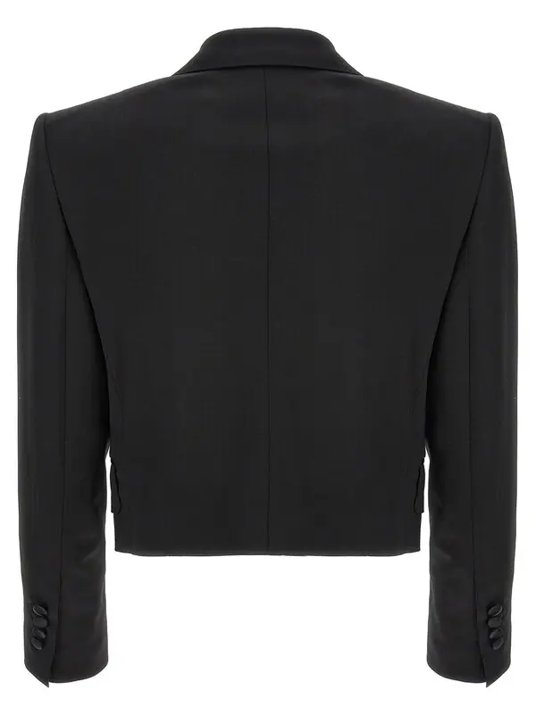 Dolce & Gabbana Tuxedo' Crop Blazer