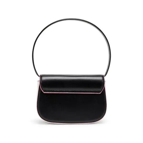 DIESEL® Leather Shoulder Bag - Black
