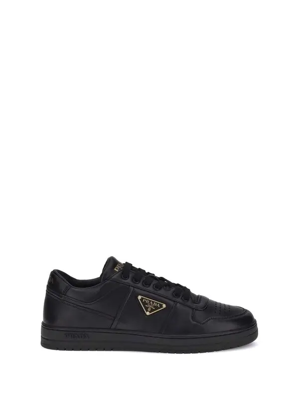 Prada Downtown Leather Sneakers
