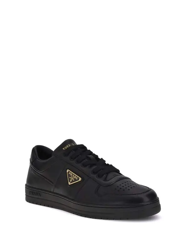 Prada Downtown Leather Sneakers