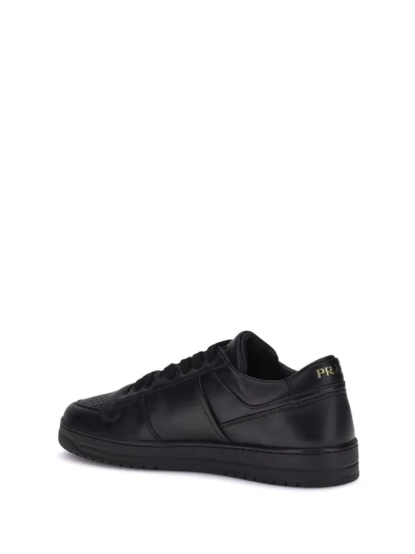 Prada Downtown Leather Sneakers