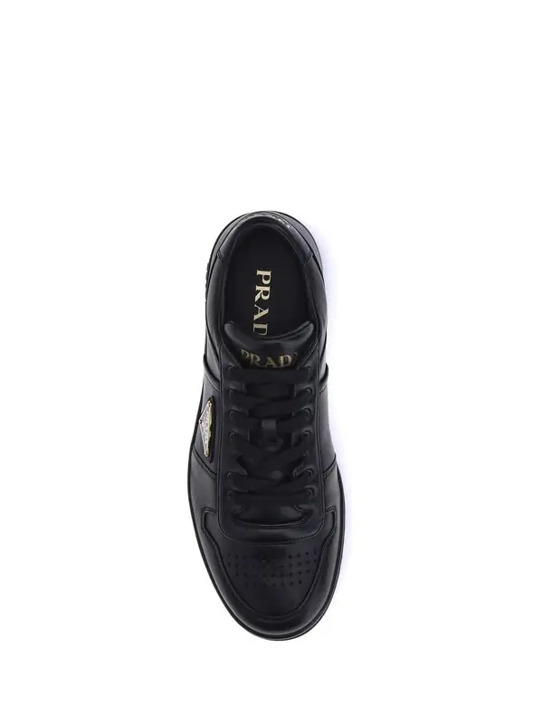 Prada Downtown Leather Sneakers