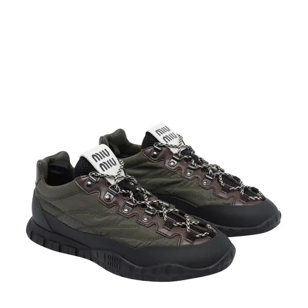 Miu Miu Bobby Sneakers - Green