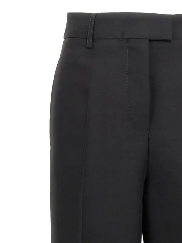 FERRAGAMO Stretched Pleated Trousers