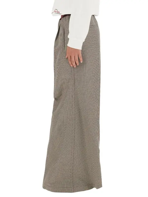 Marni Plaid Pants - Multicolor