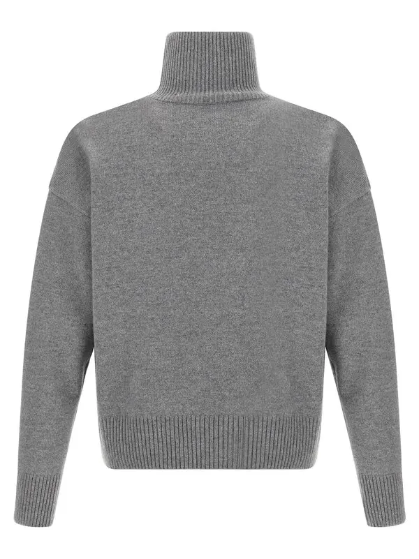 AMI Paris Puff Logo Sweater