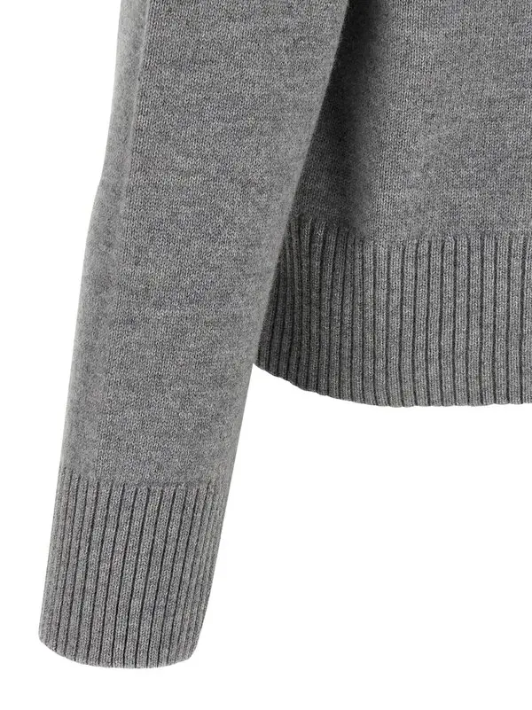 AMI Paris Puff Logo Sweater