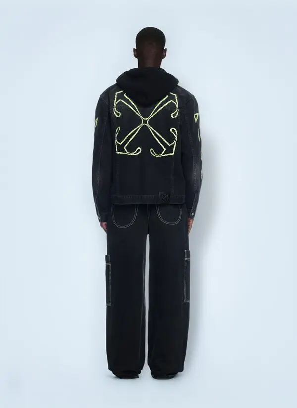 Off-White Irregular Cargo Jeans