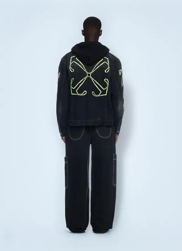 Off-White Irregular Cargo Jeans