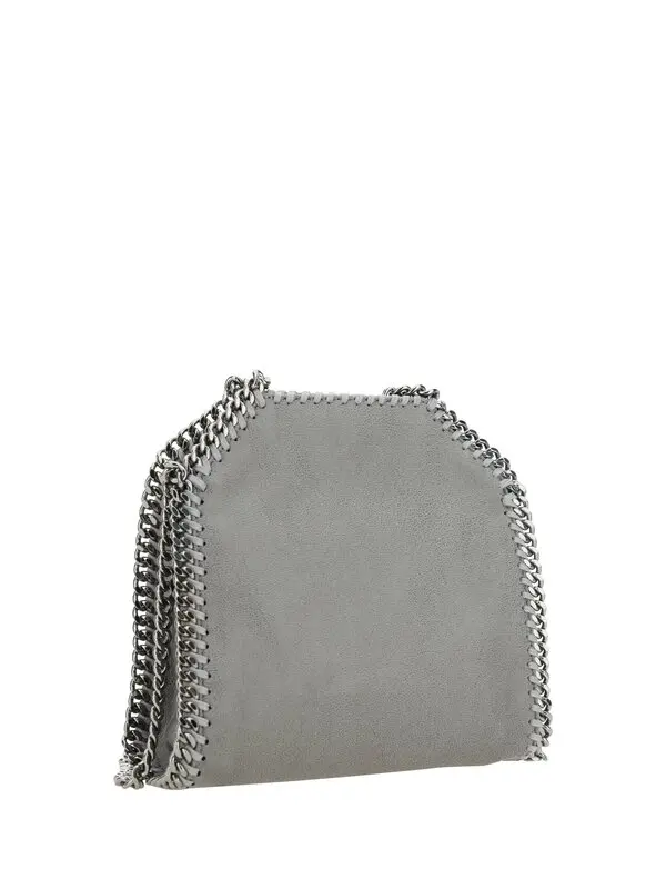 Stella McCartney Tiny Shaggy Handbag - Gray