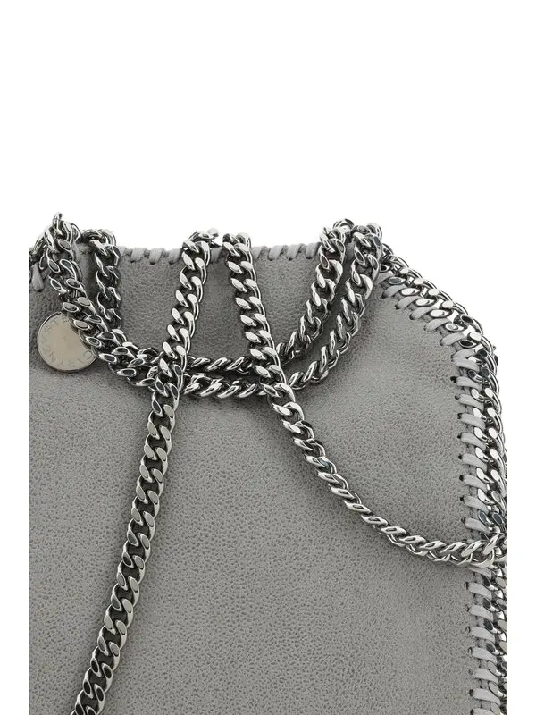 Stella McCartney Tiny Shaggy Handbag - Gray