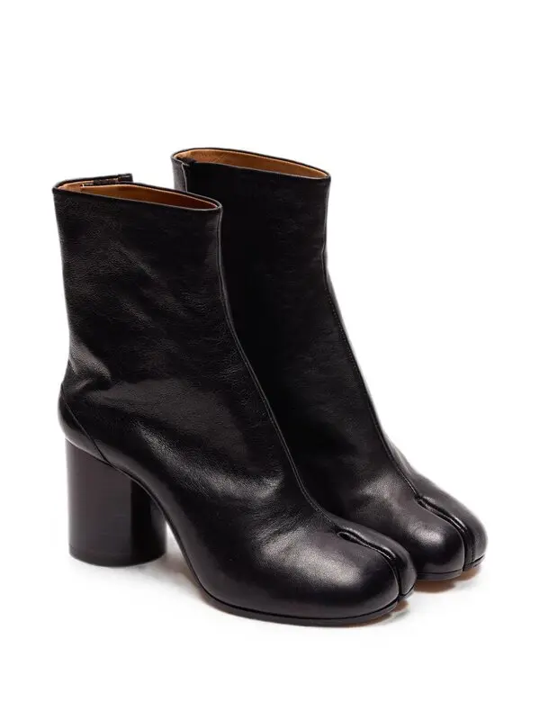 MAISON MARGIELA Tabi Leather Ankle Boots - Multicolor