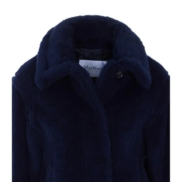 Max Mara Mxmfuggito Heavy Jacket - Blue