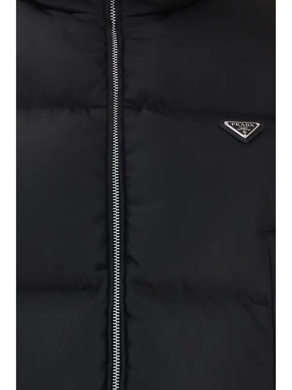 Prada Short Re-nylon Down Jacket