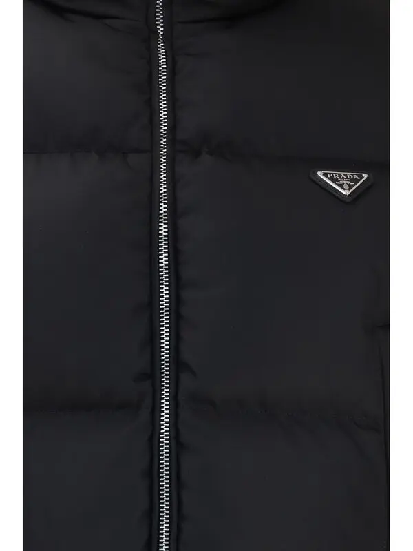Prada Short Re-nylon Down Jacket