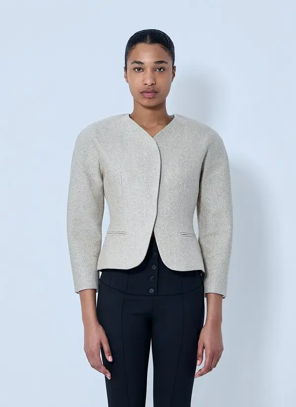 Jacquemus La Petite Veste Ovalo Jacket