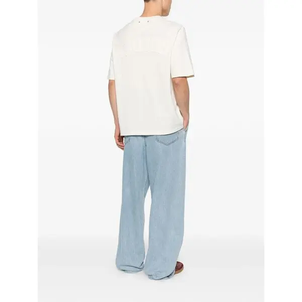 GOLDEN GOOSE Neutrals T-shirts & Vests T-shirts - Cream