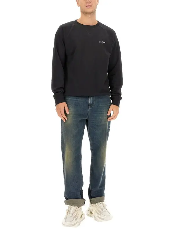 Balmain Jeans In Denim