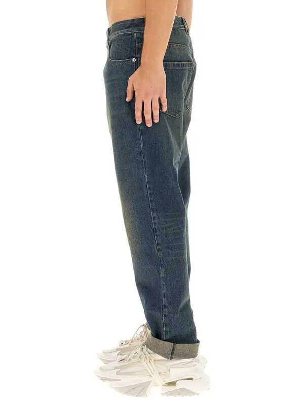 Balmain Jeans In Denim - Blue