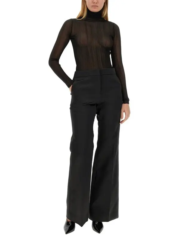 Givenchy Flare Fit Pants - Black