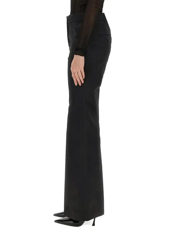 Givenchy Flare Fit Pants - Black