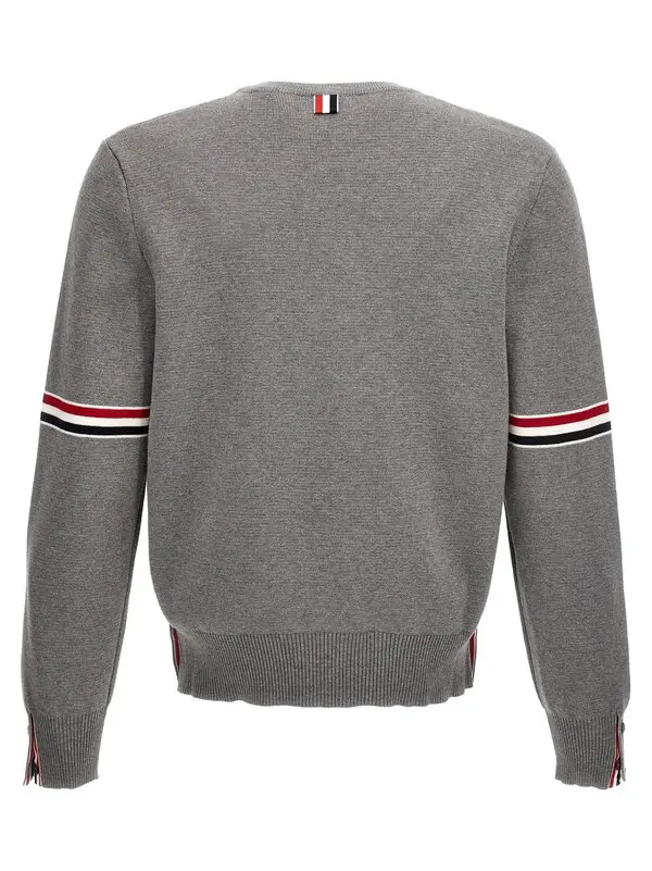 Thom Browne Classic Sweater - Gray