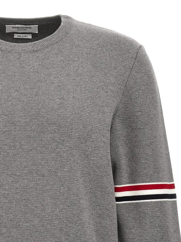 Thom Browne Classic Sweater - Gray
