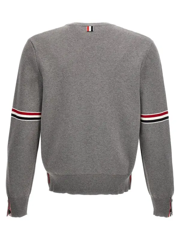 Thom Browne Classic Sweater - Gray