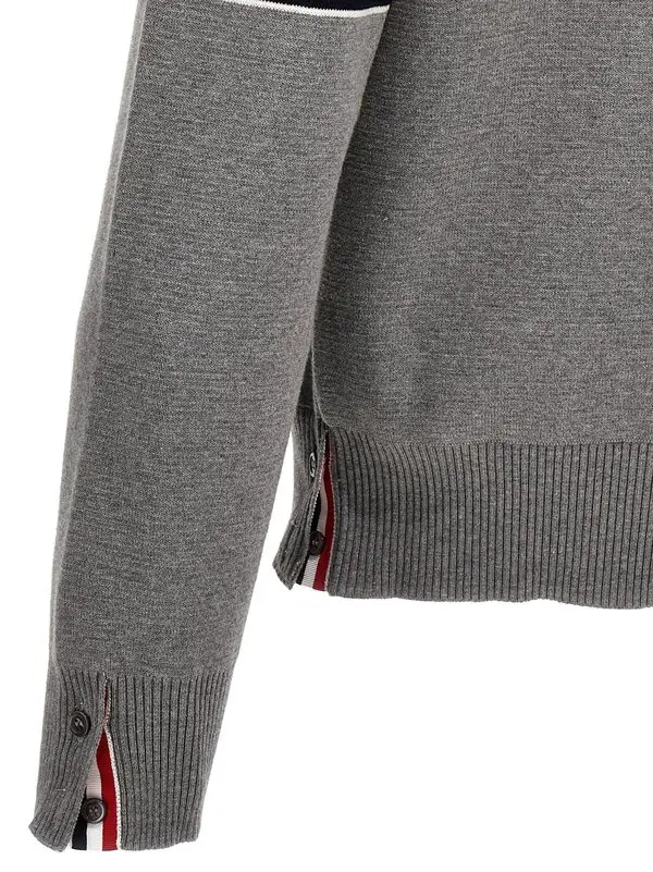 Thom Browne Classic Sweater - Gray