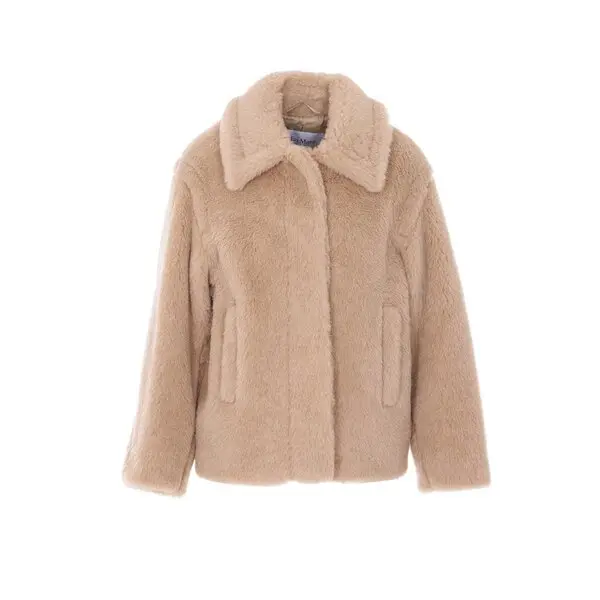 Max Mara Mxmtritone Teddy Heavy Jacket