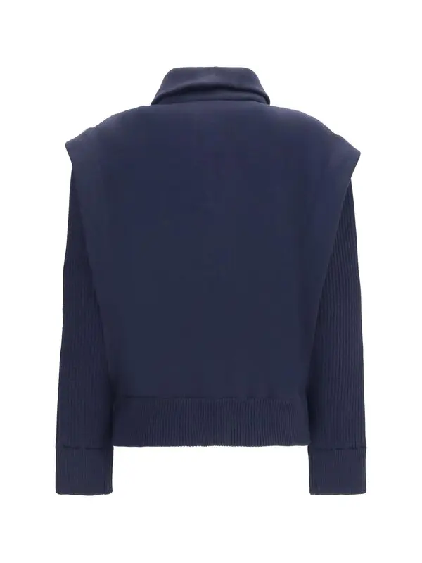 Giorgio Armani Padded Virgin Wool Bomber Jacket