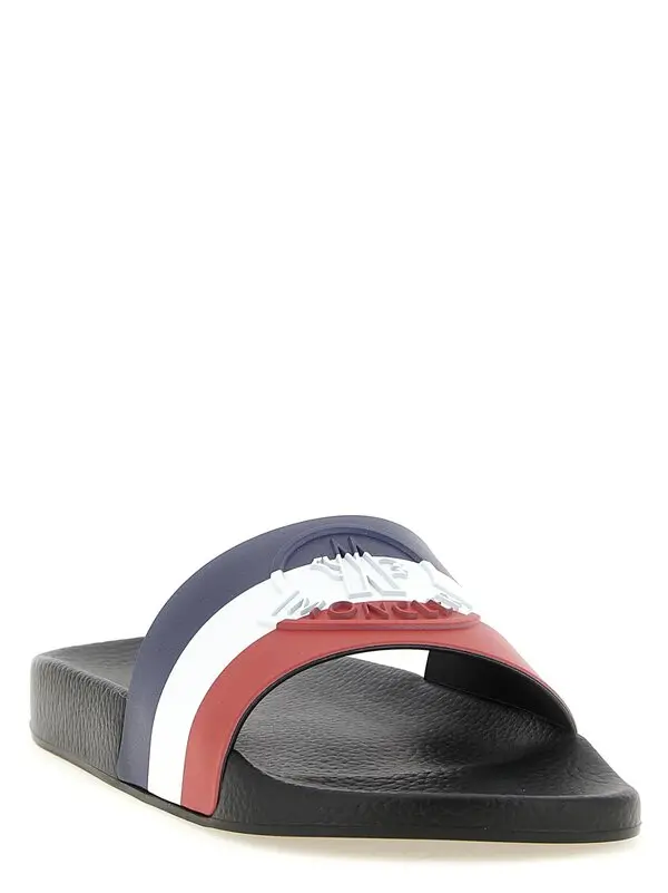 Moncler Basile' Slides - Multicolor