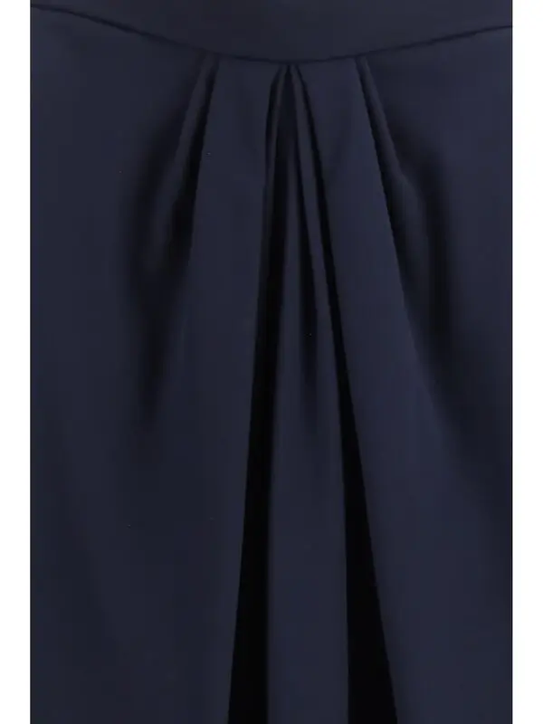 Giorgio Armani Pleated Silk Skirt