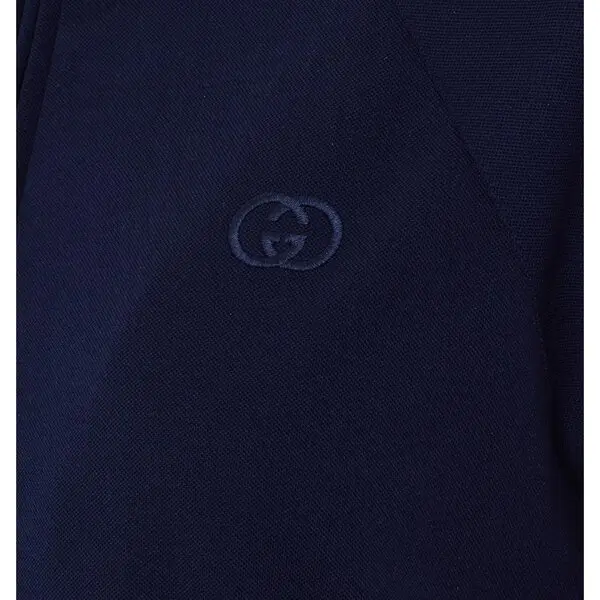 Gucci Technical Jersey Jacket With Zipper And Web
