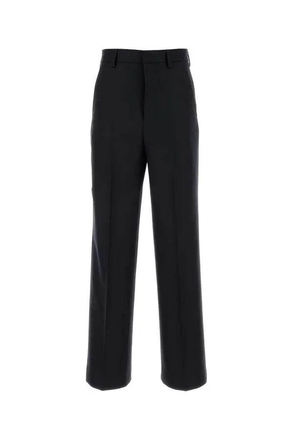 AMI Paris Midnight Wool Pant - Blue