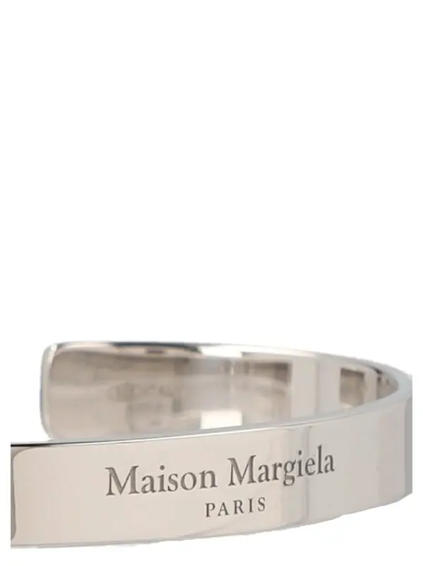 MAISON MARGIELA Logo Bracelet - Silver