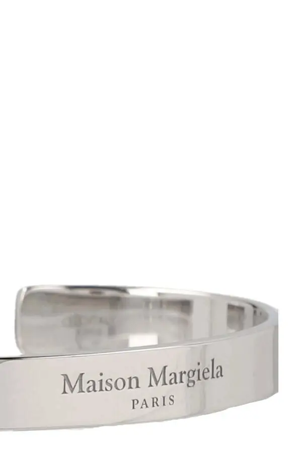 MAISON MARGIELA Logo Bracelet - Silver