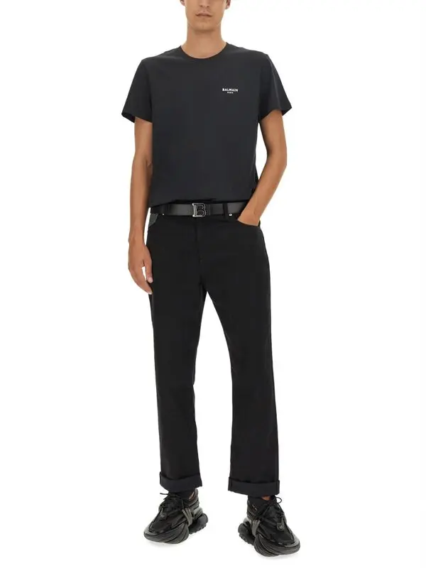 Balmain Jeans In Denim