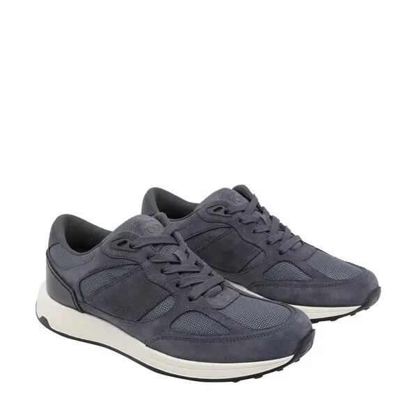 TOD'S Leather And Fabric Sneaker