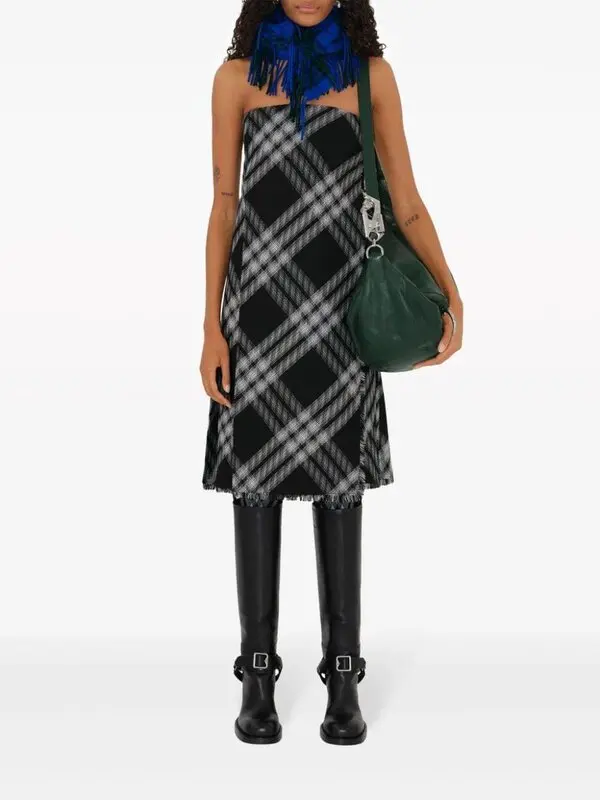 Burberry Sleeveless Mini Dress - Multicolor