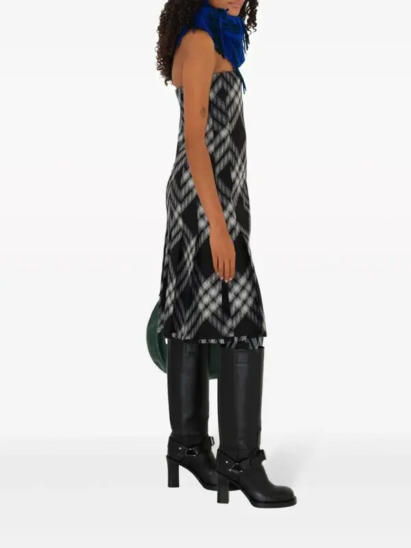 Burberry Sleeveless Mini Dress - Multicolor