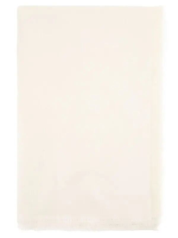 Max Mara Mxavetusta Stole With Jacquard Logo