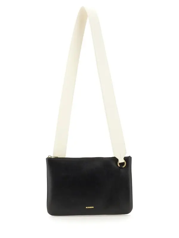 JIL SANDER Lg Leather Link Bag