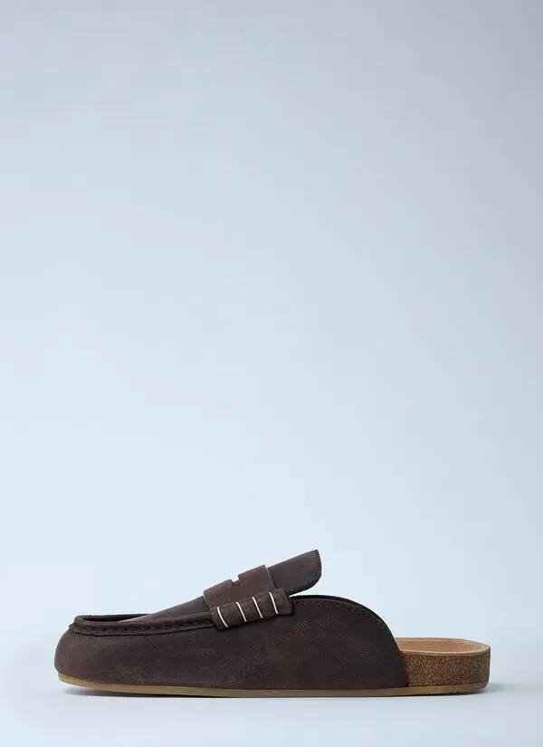 JW Anderson Stitch Loafers - Brown