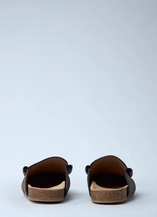 JW Anderson Stitch Loafers - Brown