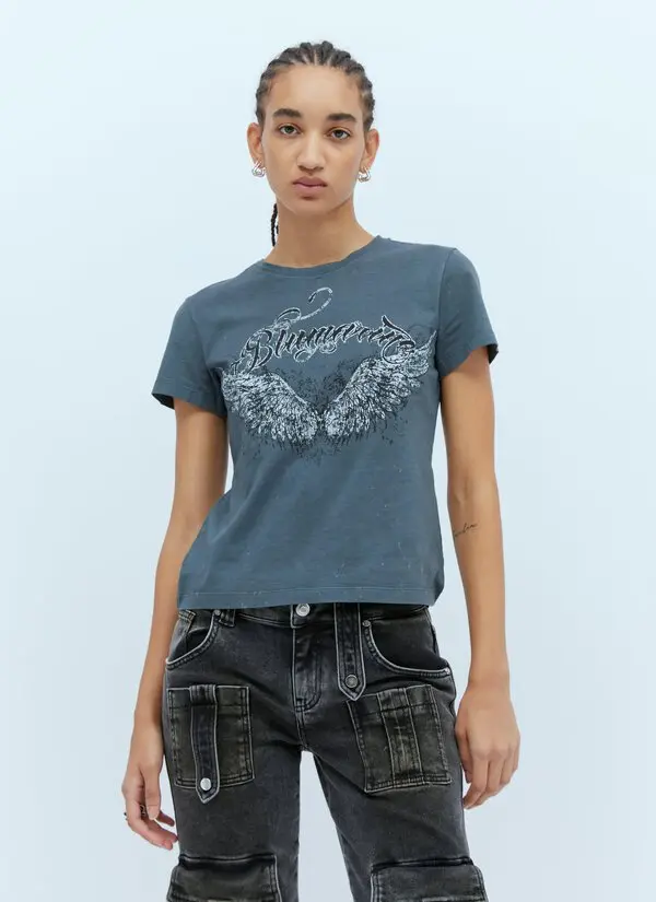 Blumarine Graphic Logo T-shirt