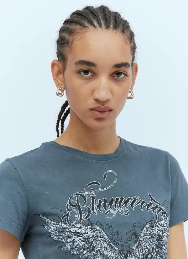 Blumarine Graphic Logo T-shirt